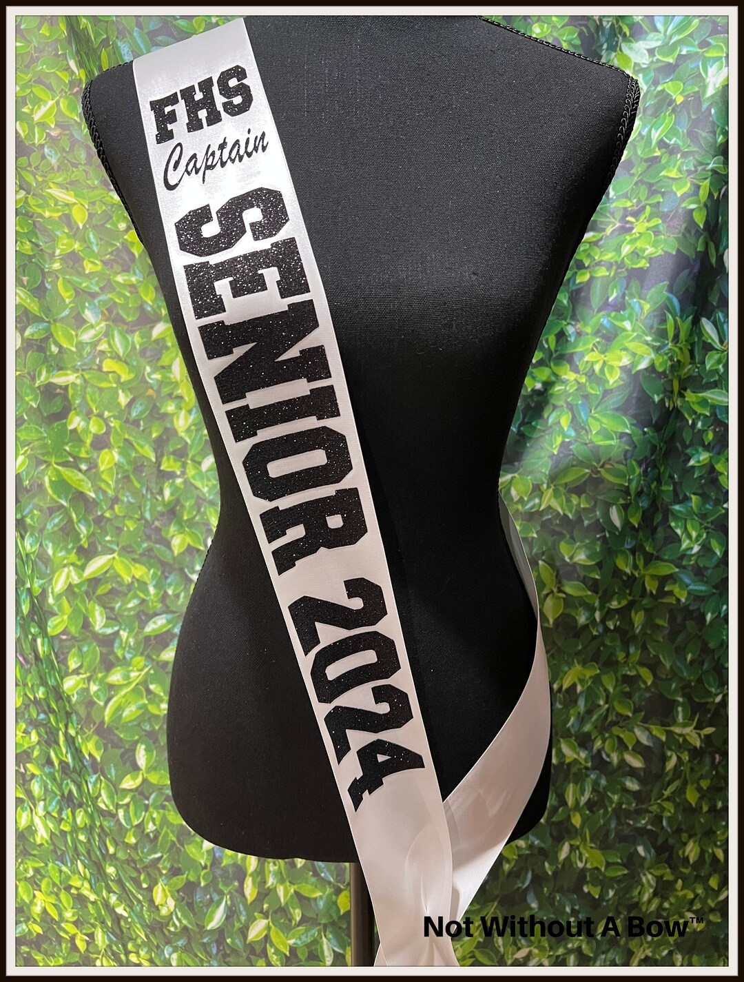 Custom Sash - Cheer Senior Sash - Dance Senior Sash - Senior Night Sash ...