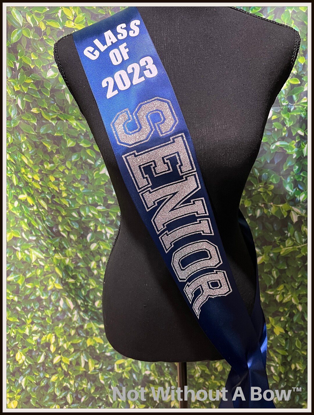 Class of 2024 Senior Sash Senior Night Sash Custom Sash Wide Sash ...