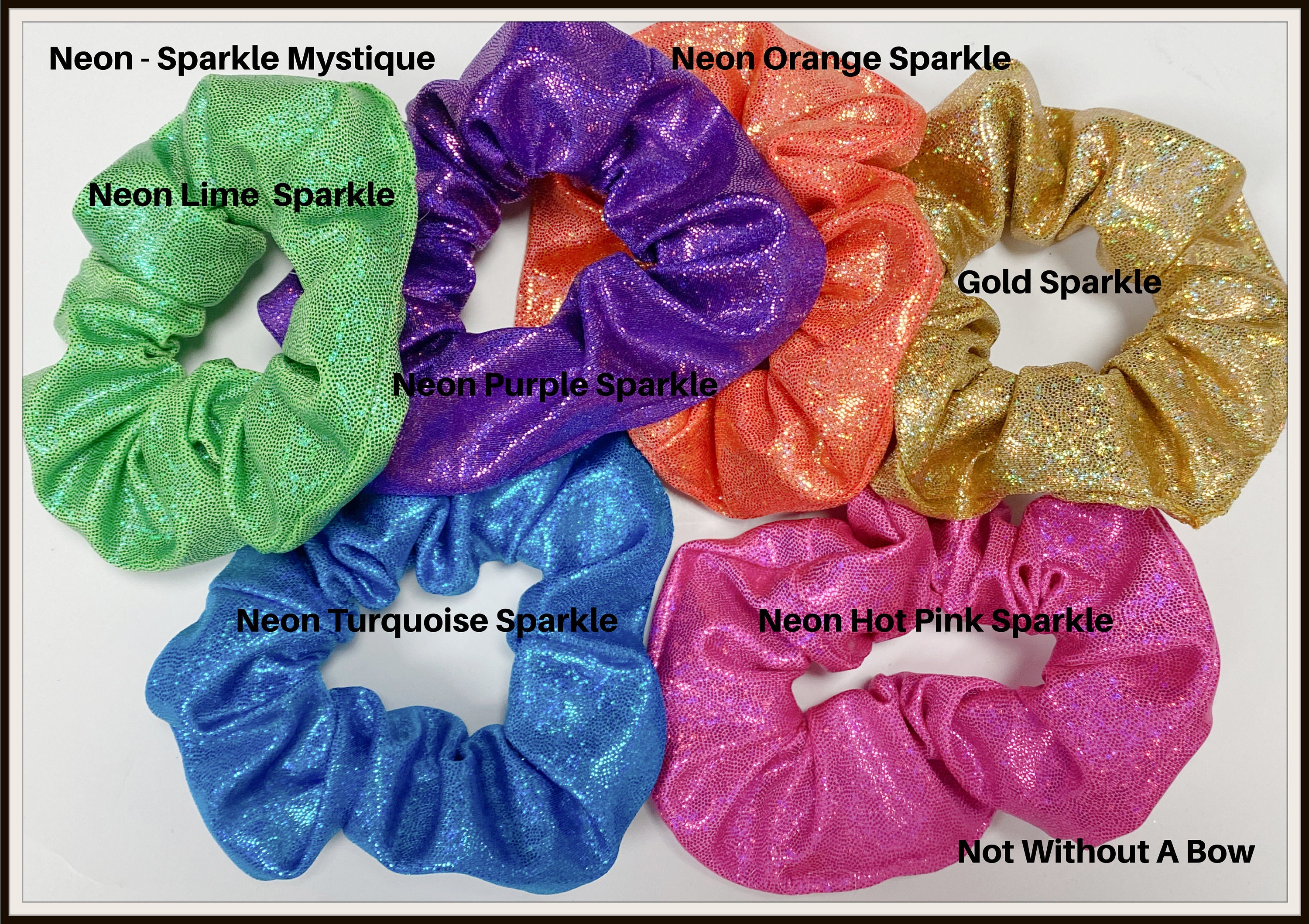 Pink Awareness Scrunchie Cheer Scrunchie Bling Scrunchie - Etsy