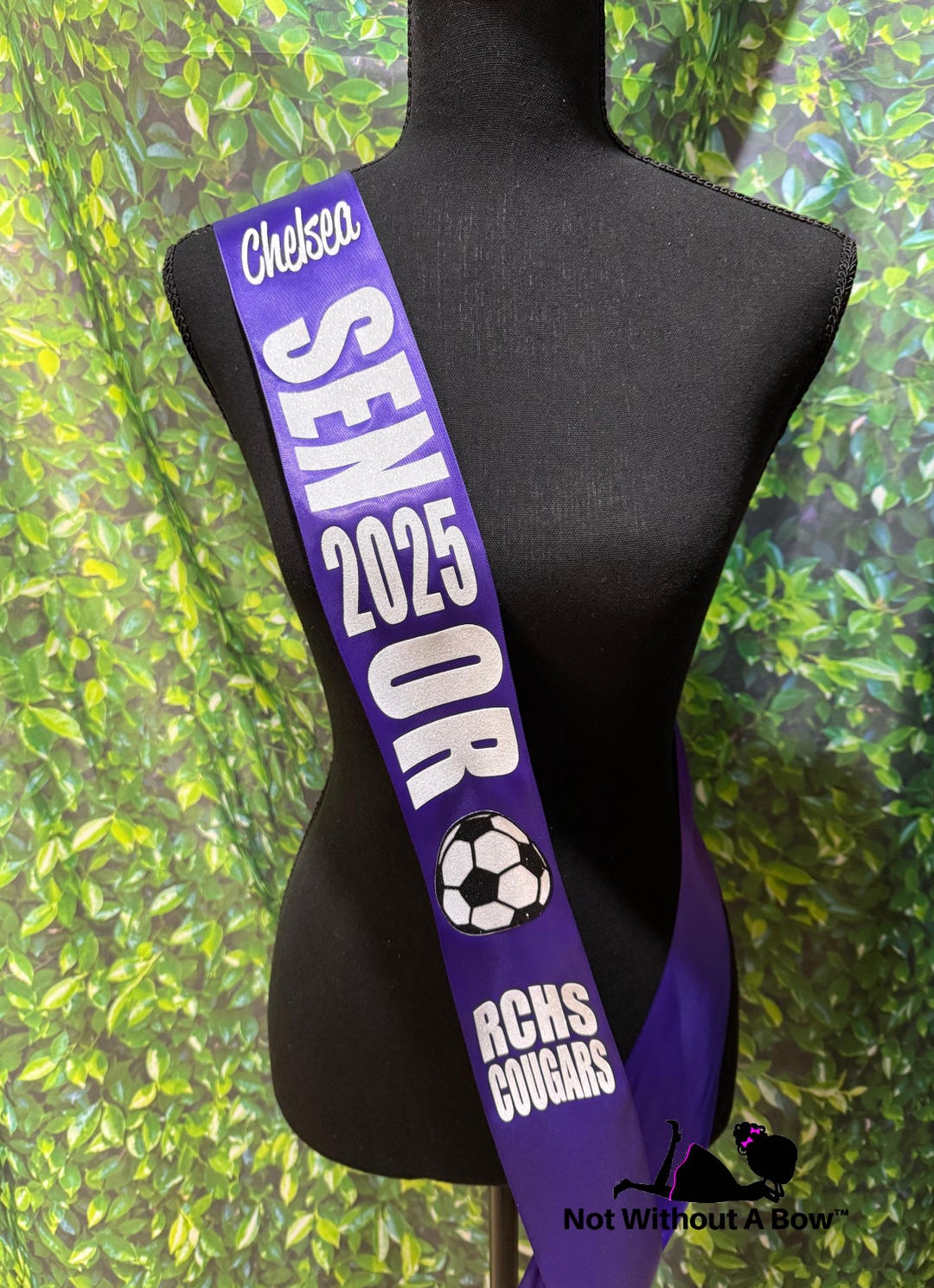 Soccer Senior Sash - Senior Sash - Senior Night Sash - Soccer Sash ...
