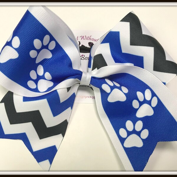 Chevron Print Bows - Etsy