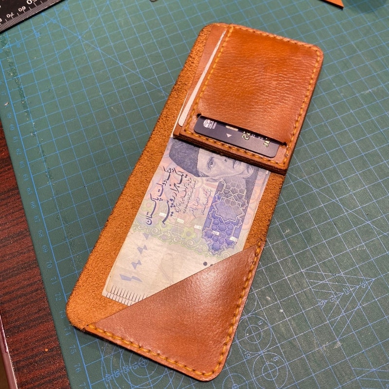 Cow Leather Wallet - Etsy