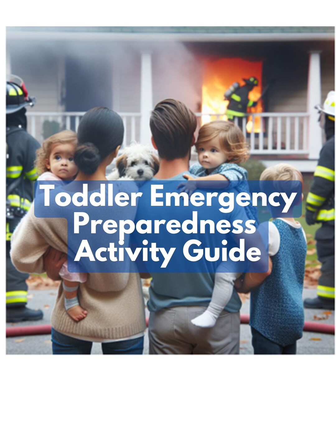 Toddler Emergency Preparedness Guide Activity Workbook, Prepping ...