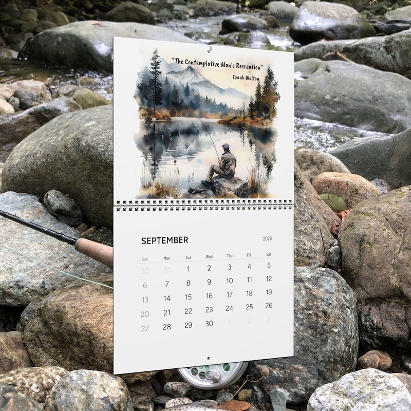 Fishing Calendars 2026 - Etsy