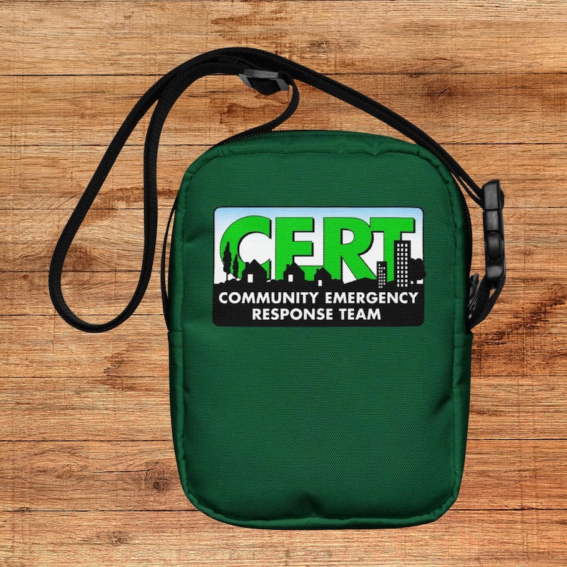 CERT Utility Crossbody Bag: Community Emergency Response Team Gear Bag ...