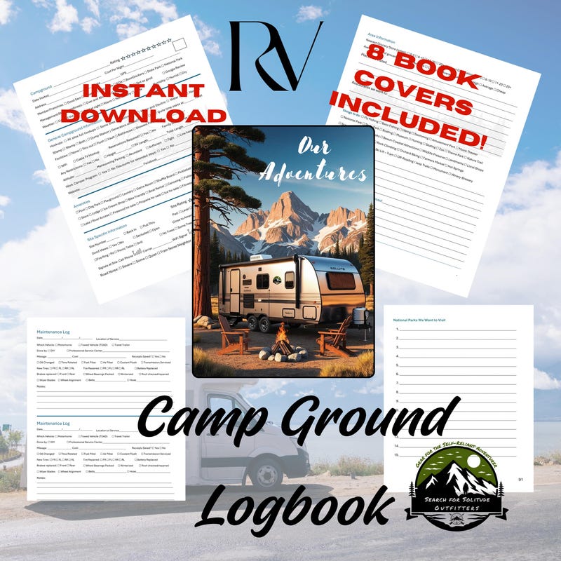 Travel Log Book - Etsy