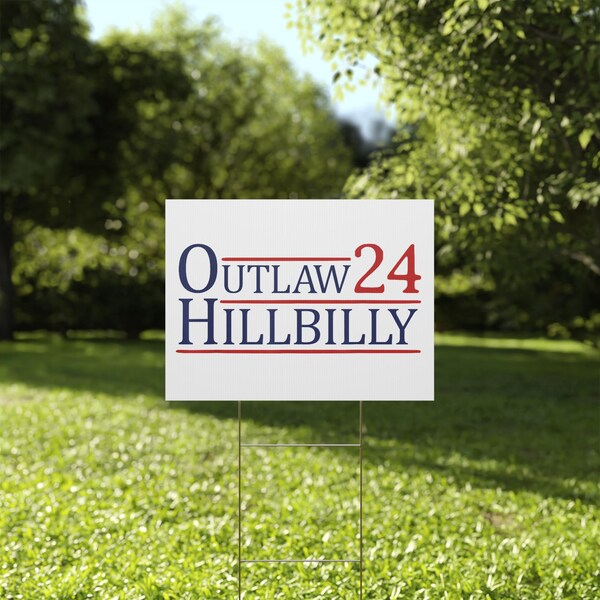 Hillbilly Yard Sign - Etsy