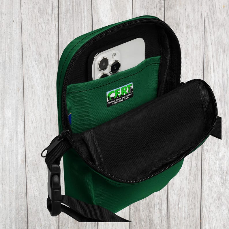 CERT Utility Crossbody Bag: Community Emergency Response Team Gear Bag ...