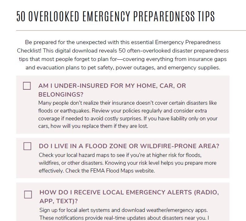 Overlooked Emergency Preparedness Tips: 50 Disaster Survival and ...