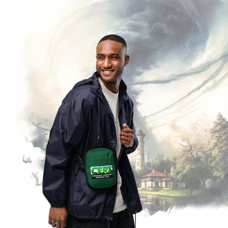 CERT Utility Crossbody Bag: Community Emergency Response Team Gear Bag ...