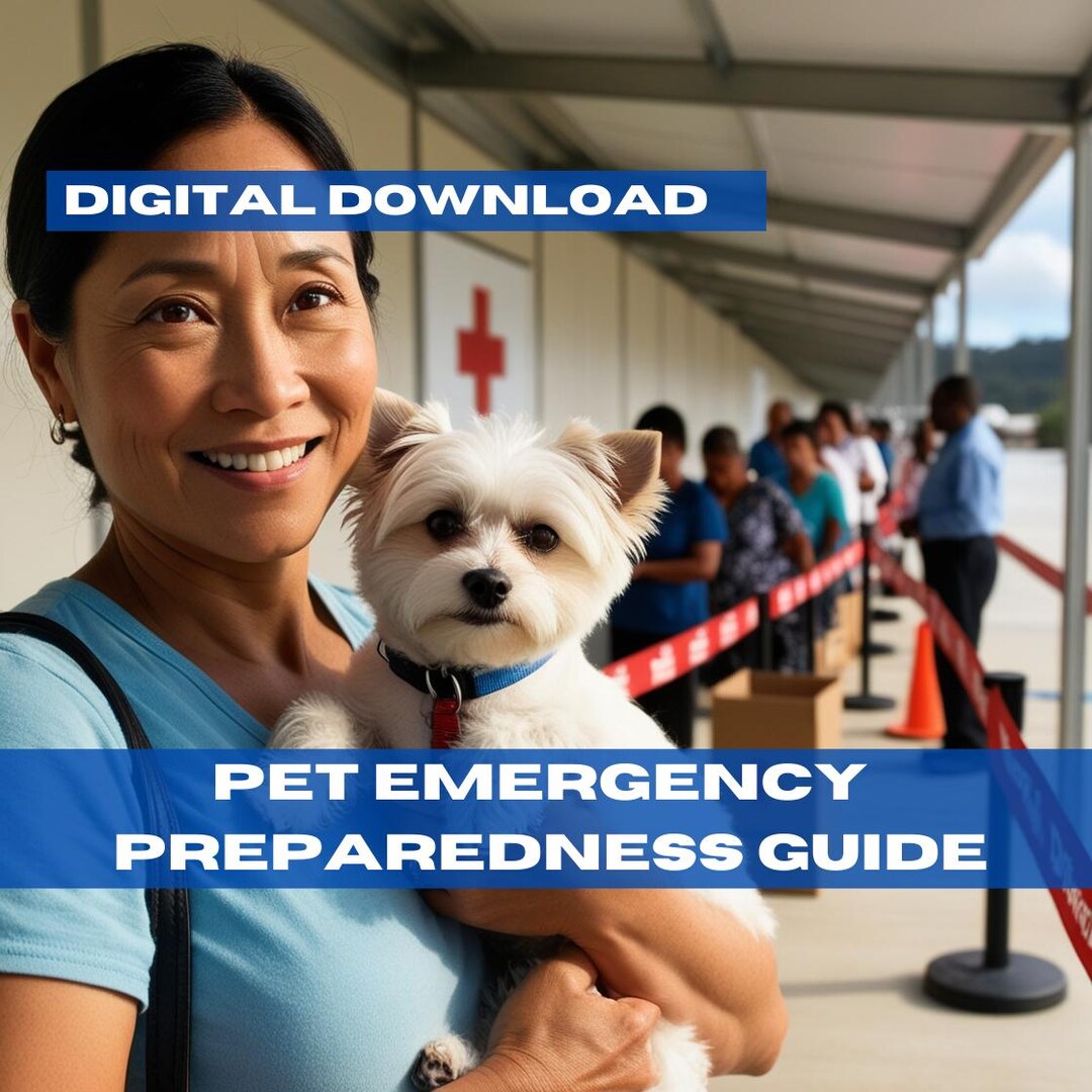 Pet Emergency Preparedness Guide, Disaster Plan, Evacuation, Disaster ...
