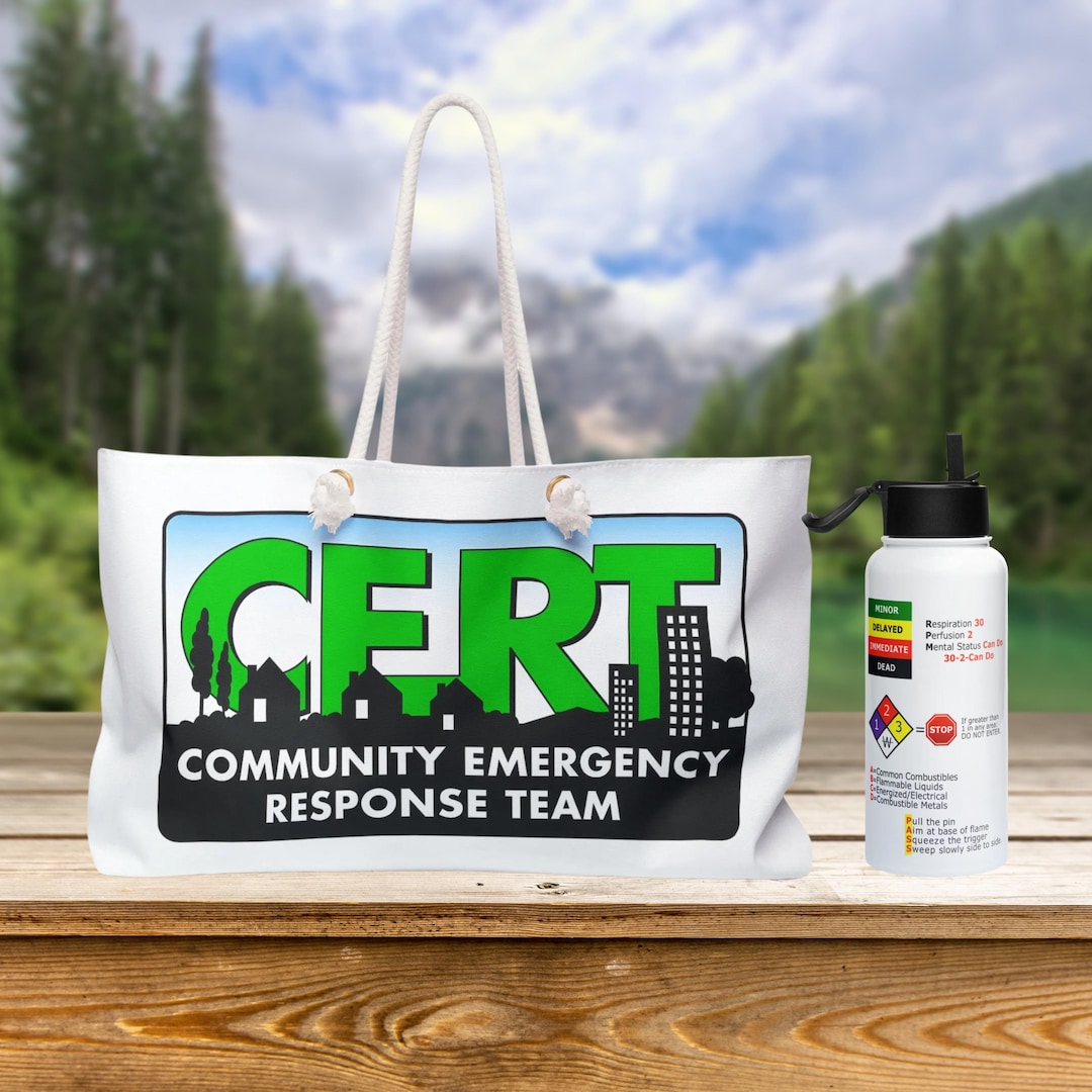 CERT Weekender Bag: Community Emergency Response Team, First Responder ...