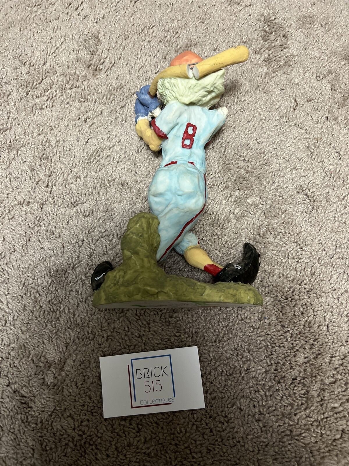 10" 1989 Clown Swinging Bat Baseball Statue Micena Collection by Price ...