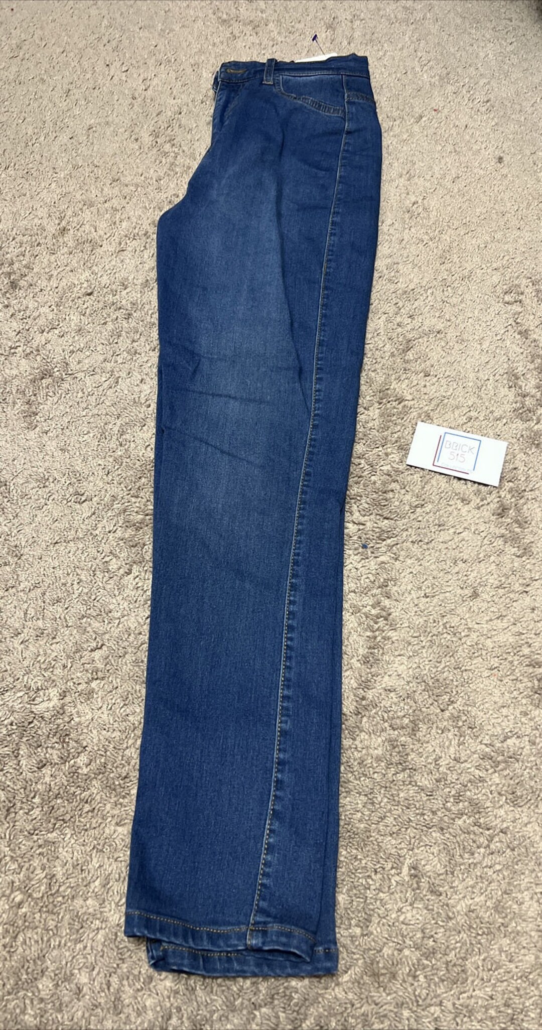 Fashion Nova Vibrant Skinny Jeans Women's Size 11 Blue High Rise Dark ...