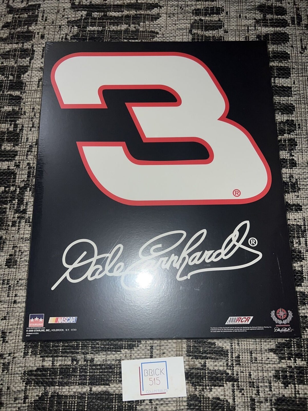 Dale Earnhardt Sr. #3 NASCAR Wood Sign Picture Plaque 16x20 Art Shoppe ...