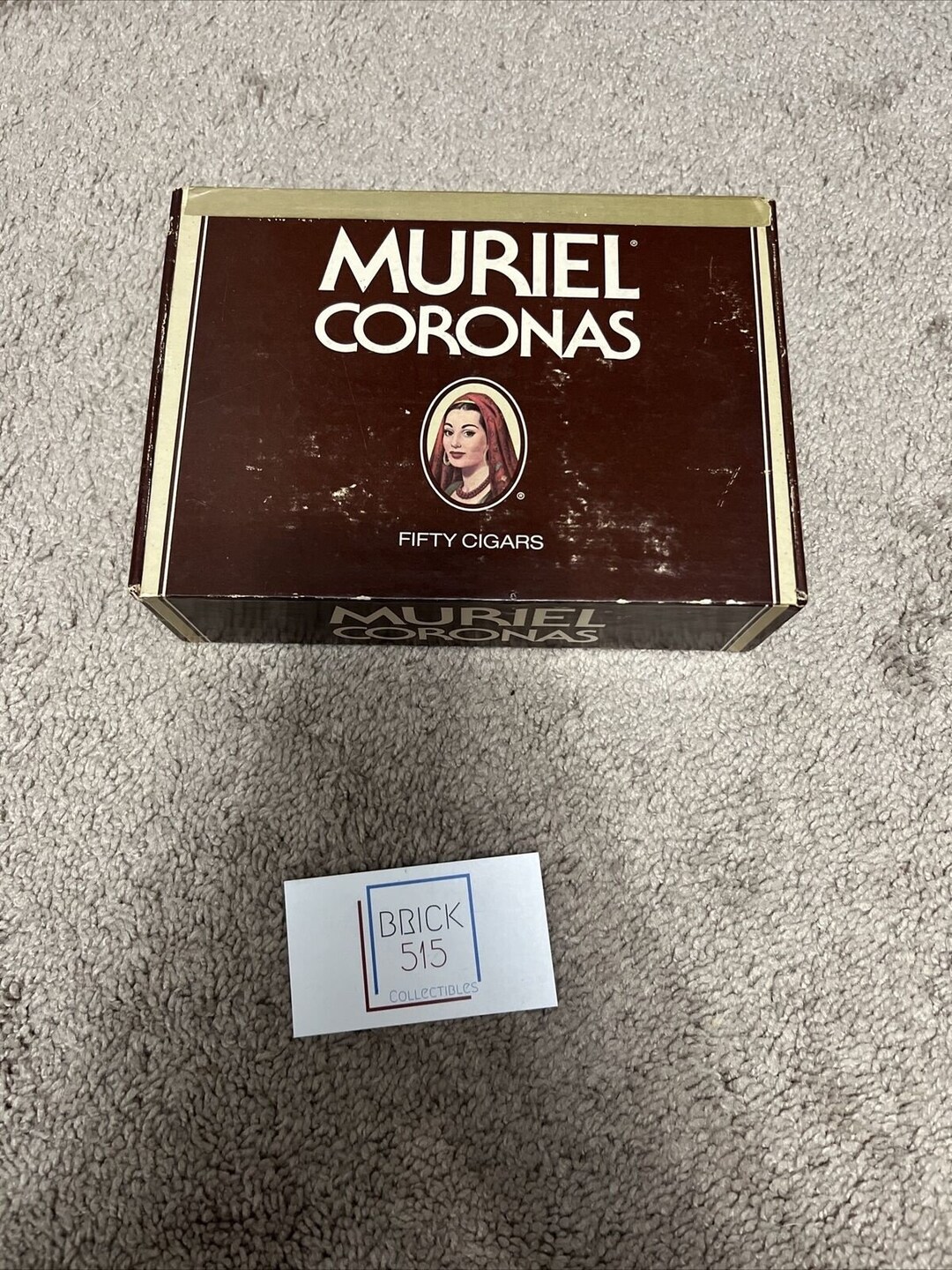 VTG Muriel Magnum Holder Cigar Box , "box is Empty" With Cardboard ...