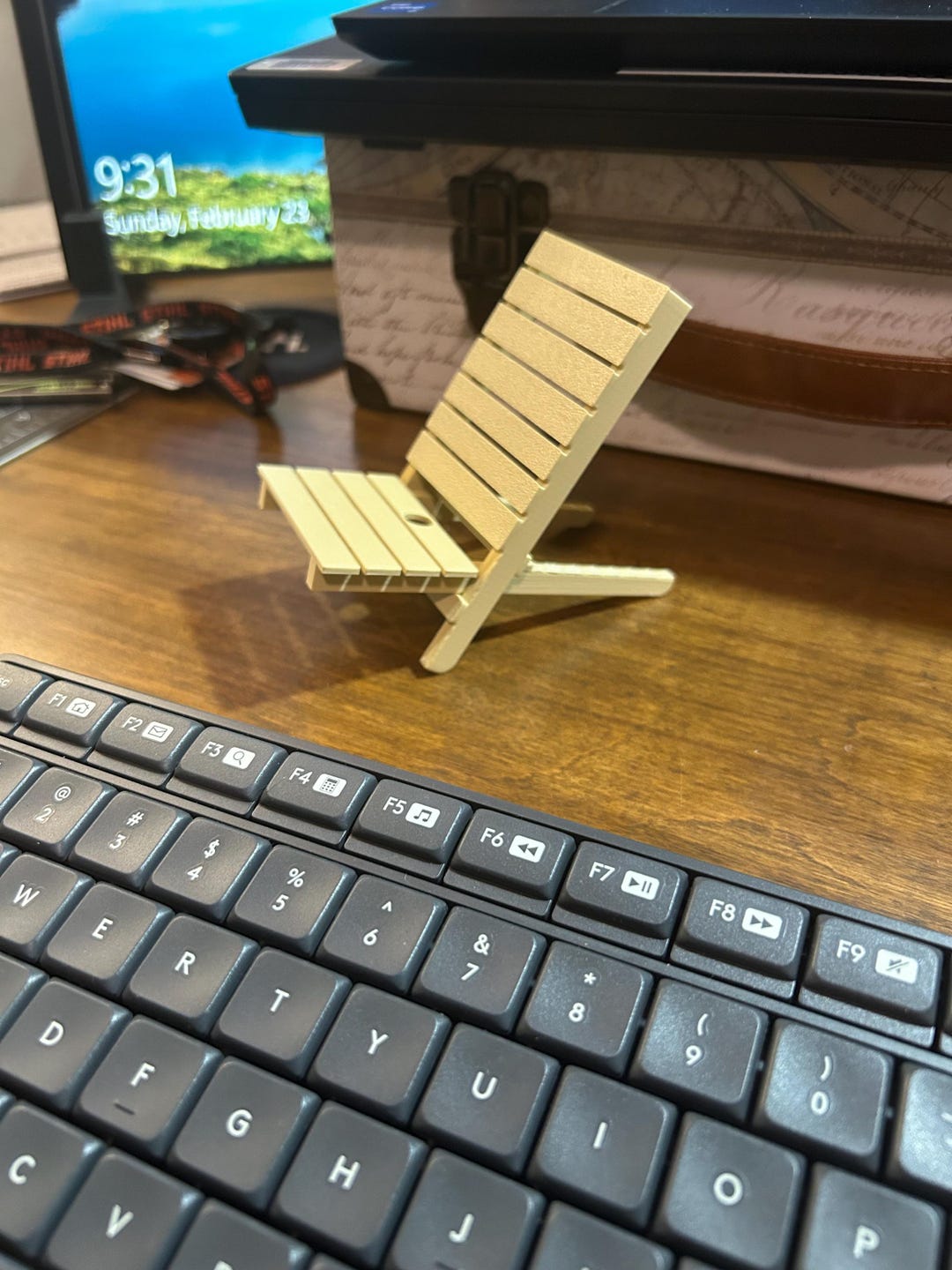 Mini Adirondack Chair Phone Stand - Etsy