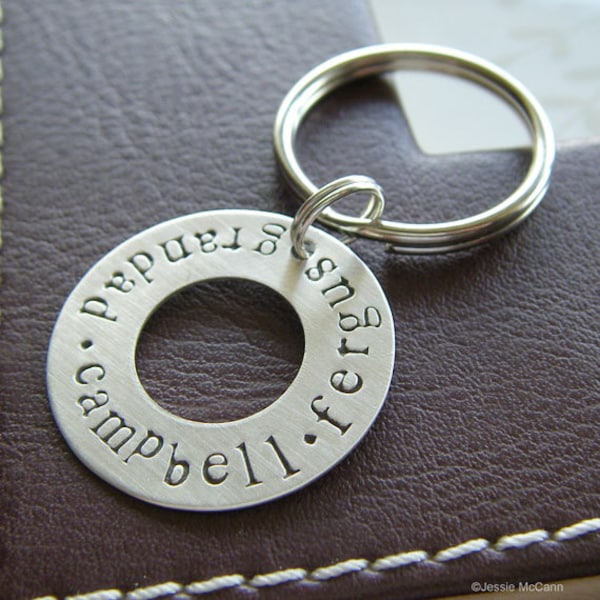 Washer Key Chain - Etsy