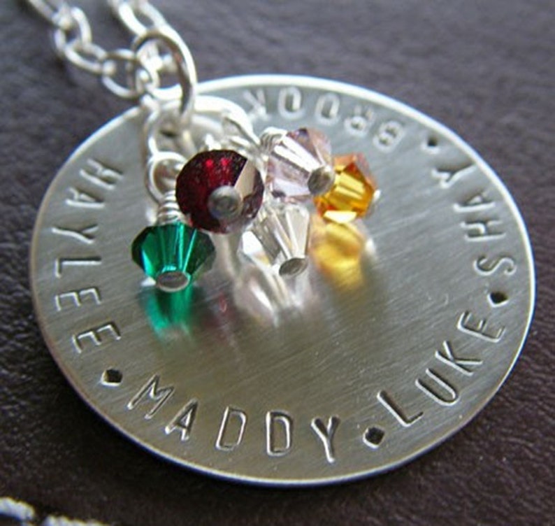 Custom Charm Necklace Personalized Sterling Silver Hand | Etsy