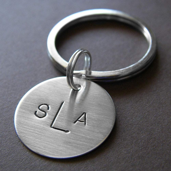 Stamped Key Chain - Etsy