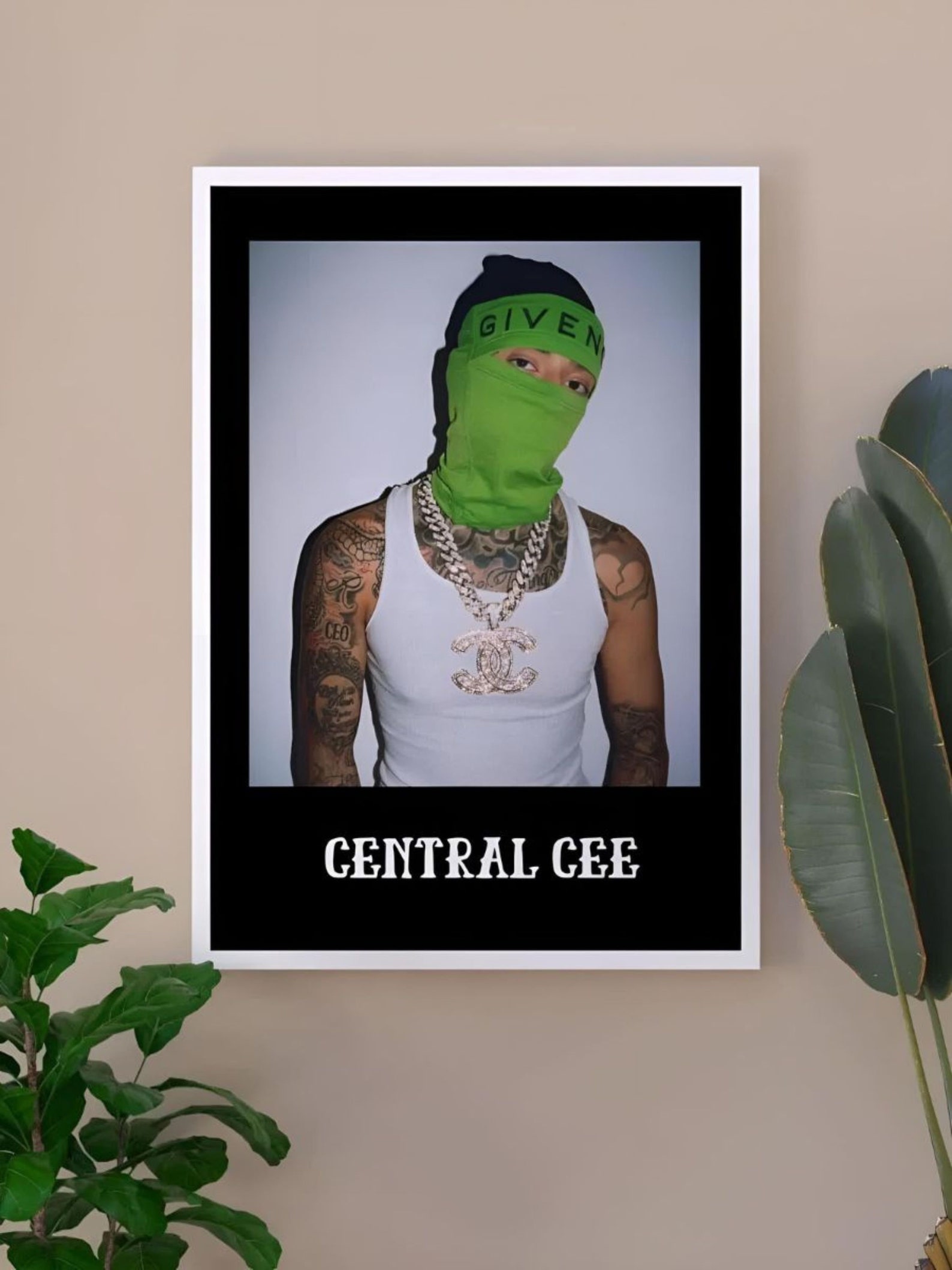 Central Cee Poster, Artist Print for Room, Concert Poster, Affordable ...