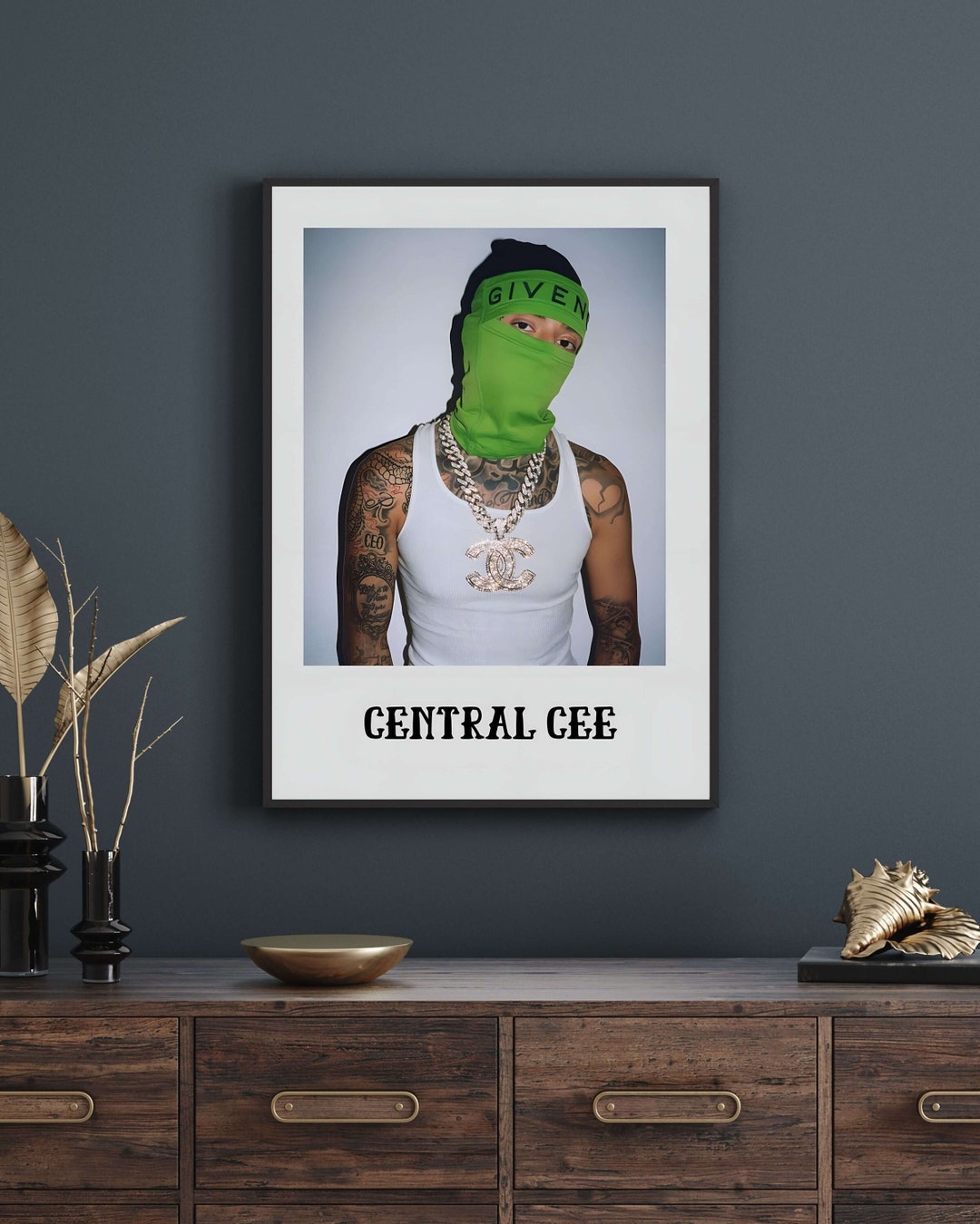 Central Cee Poster, Poster With Frame, Music Prints, Trendy Wall Art ...