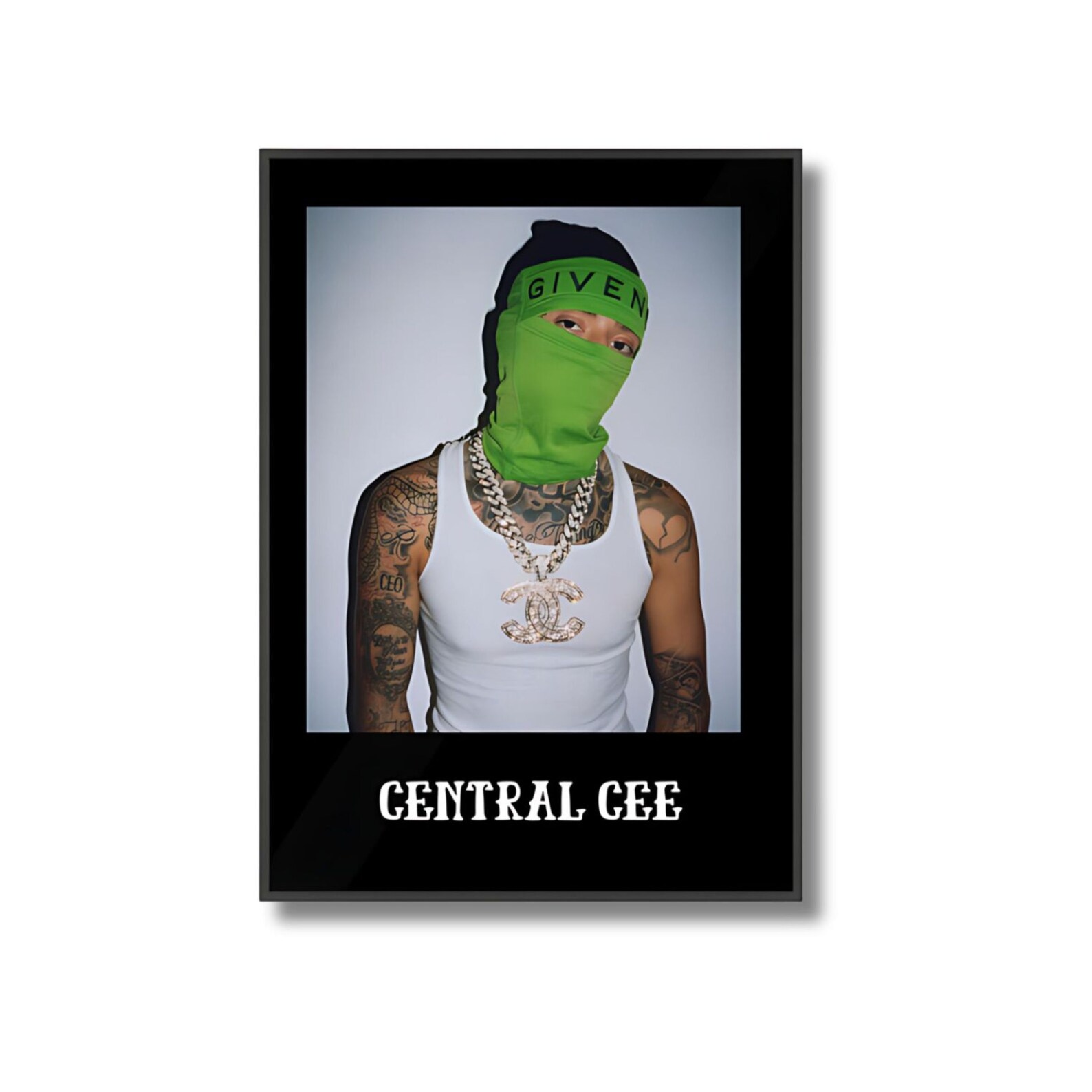 Central Cee Poster, Artist Print for Room, Concert Poster, Affordable ...