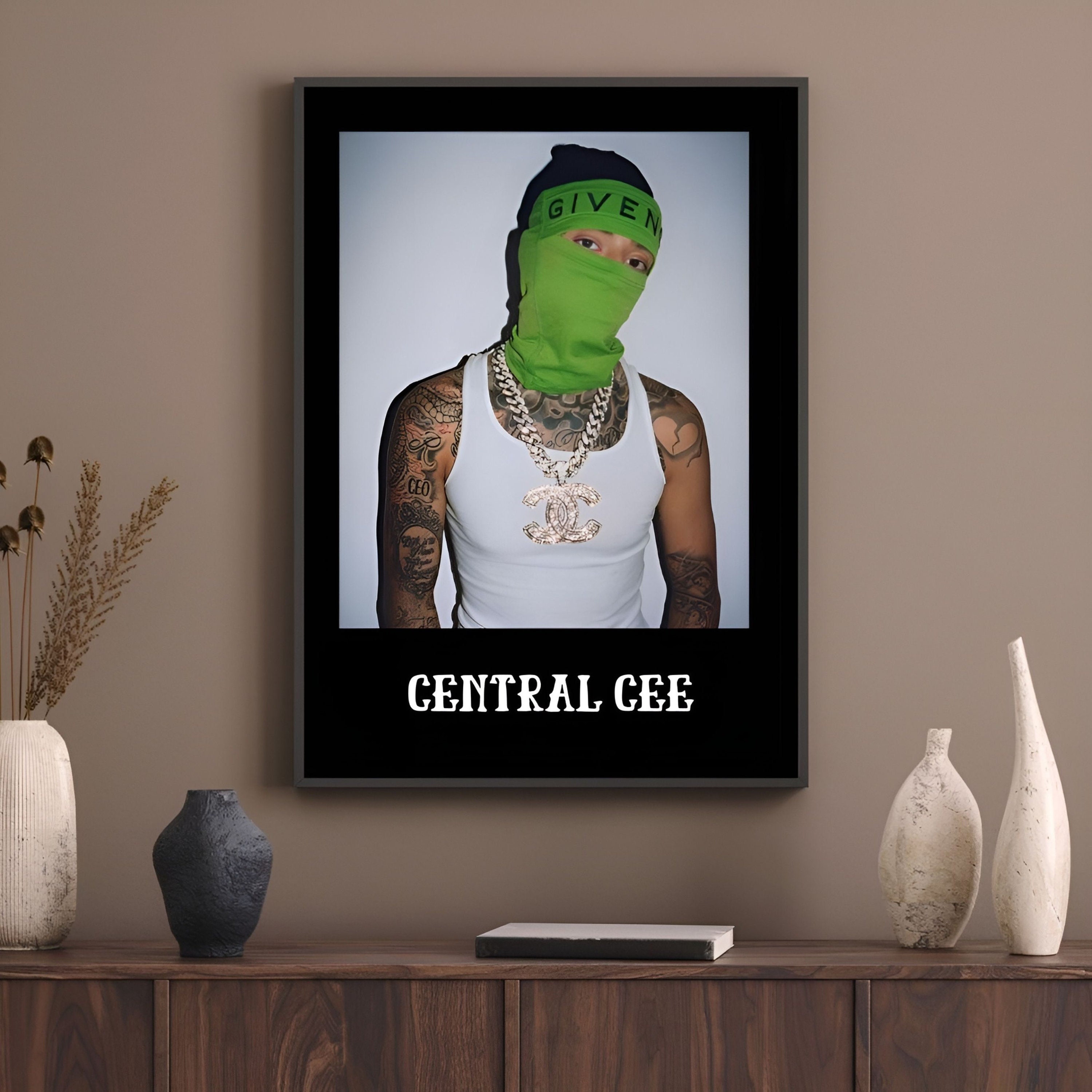 Central Cee Poster, Artist Print for Room, Concert Poster, Affordable ...