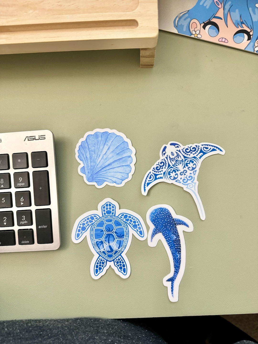 Beachy Sticker Pack Vinyl, Ocean Sticker, Surf Sticker, Summer Decor ...