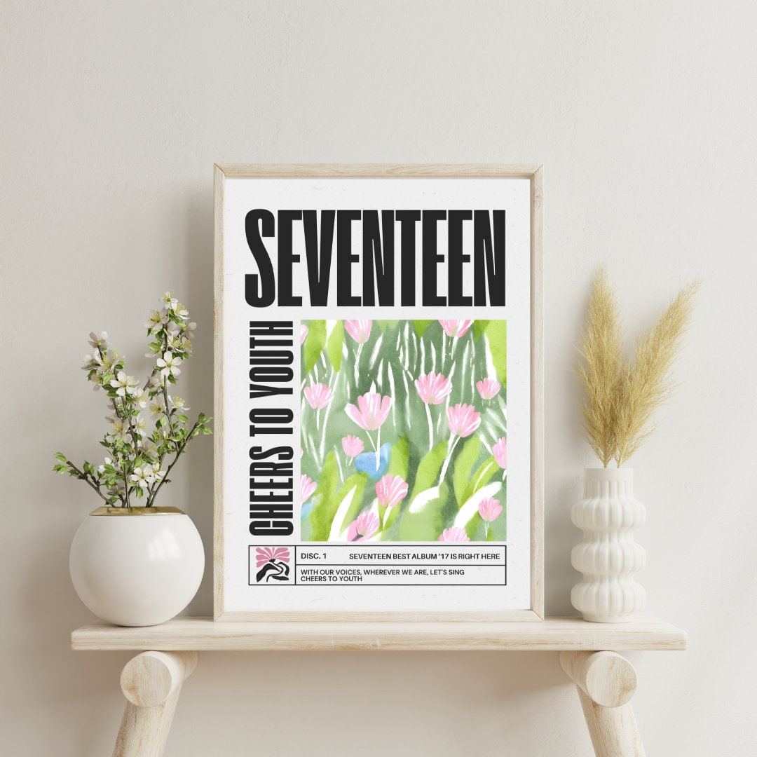 Set of 3 Seventeen, Wall Art, Wall Prints, Digital Download, SVT ...