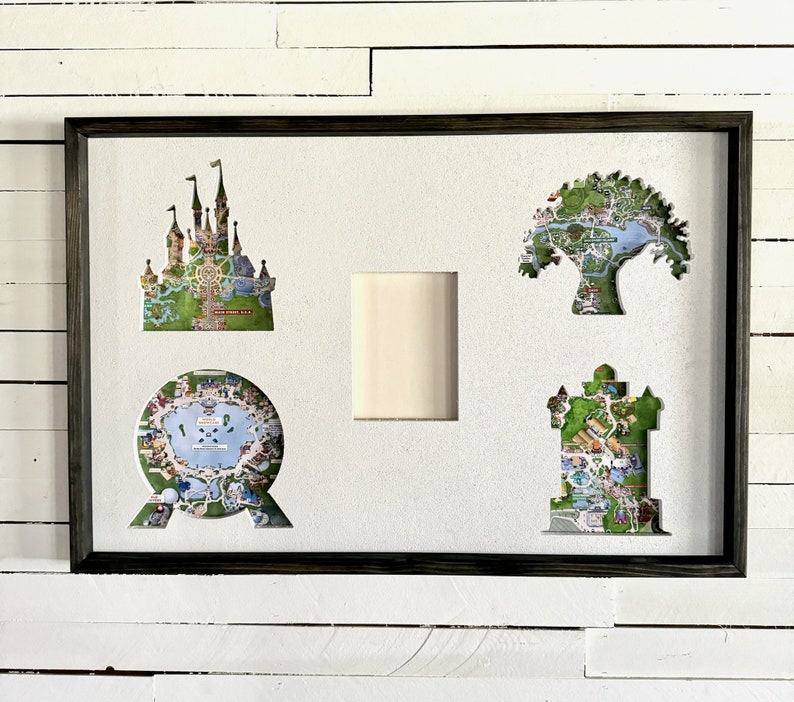 Tablero de pines con mapas de parques temáticos Magic Kingdom Animal ...