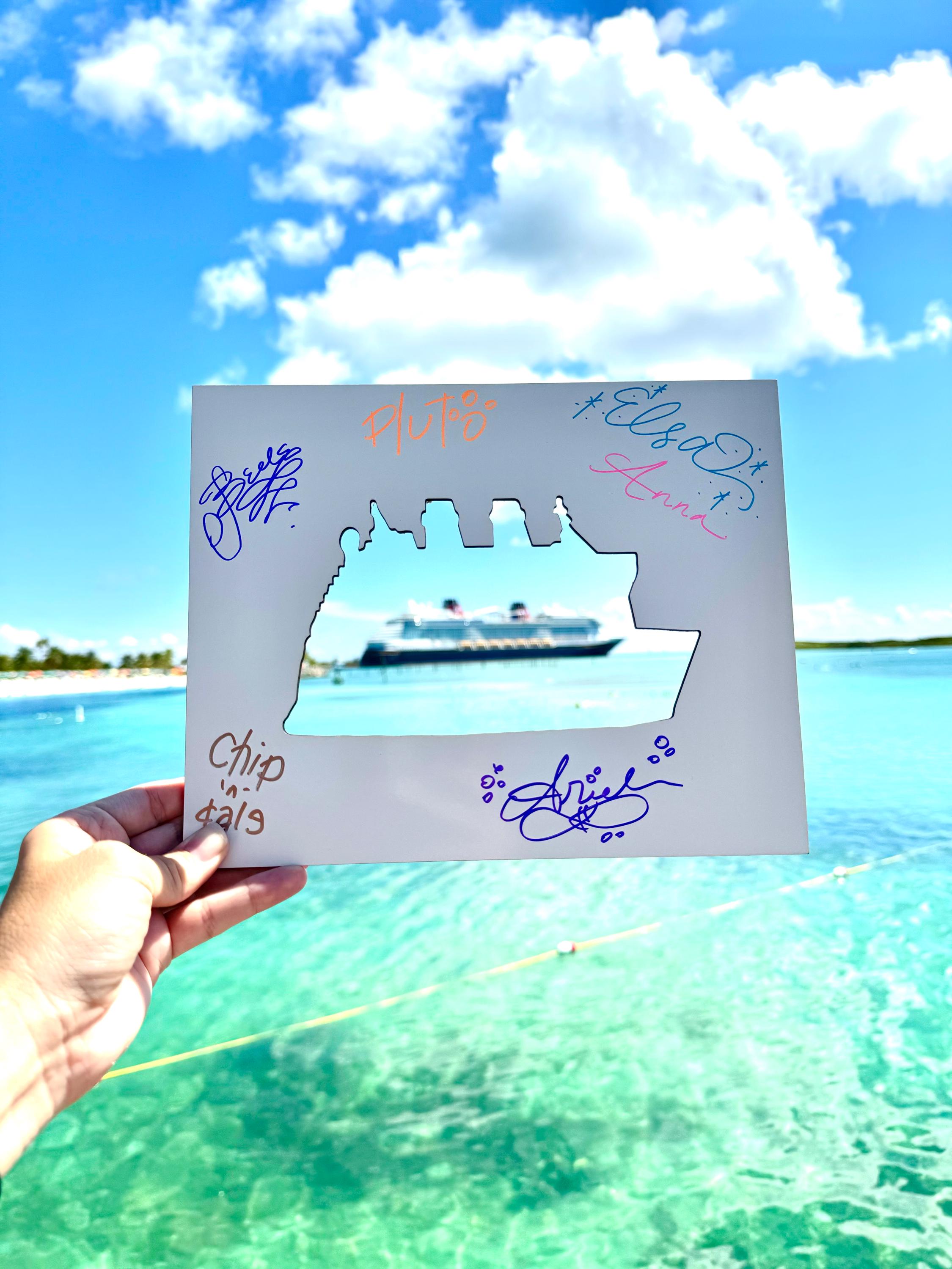 Autograph Photo Mats | Theme Park Icons | Character Signature Mats ...