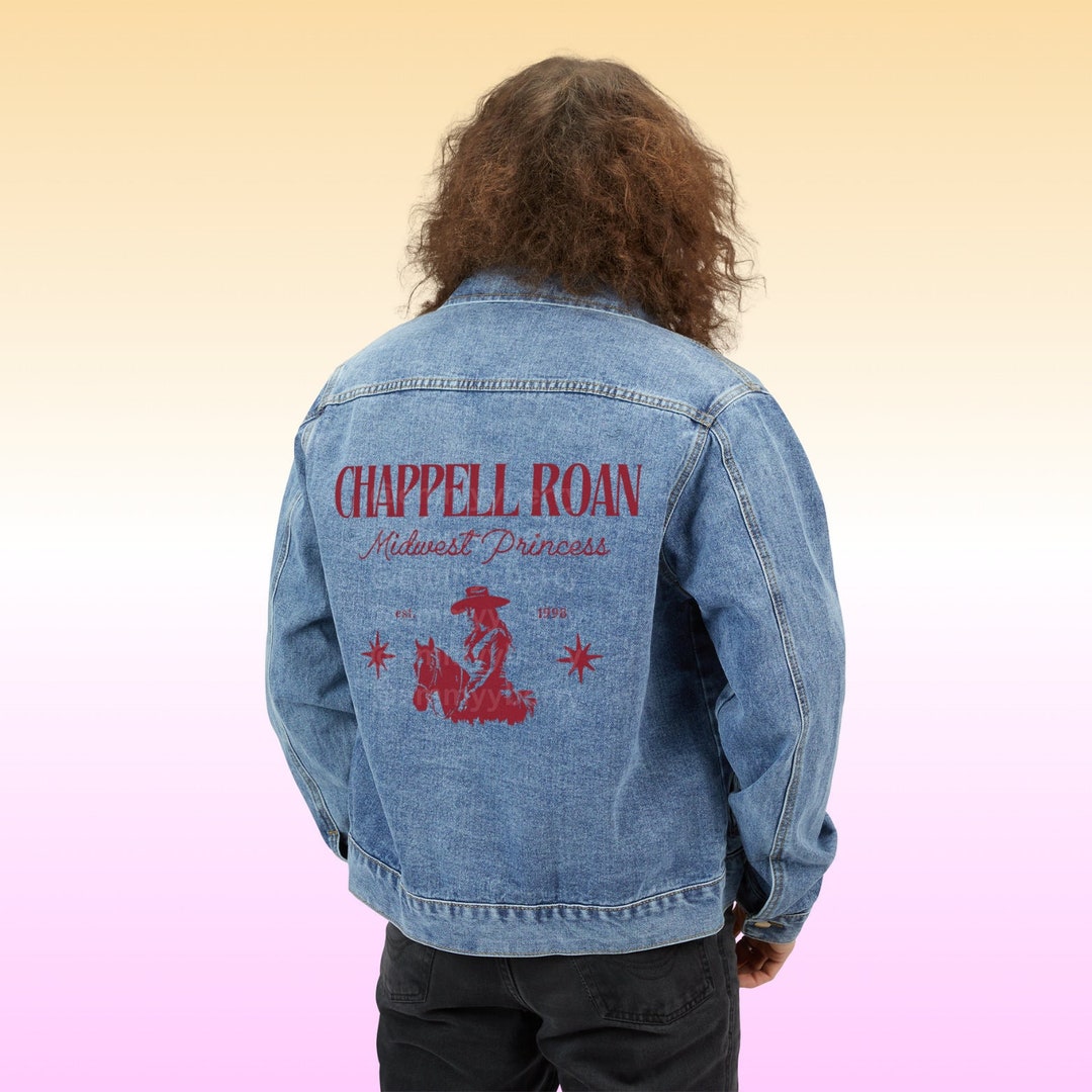 Chappell Roan Denim Jacket Midwest Princess Femininomenon Pink Pony ...