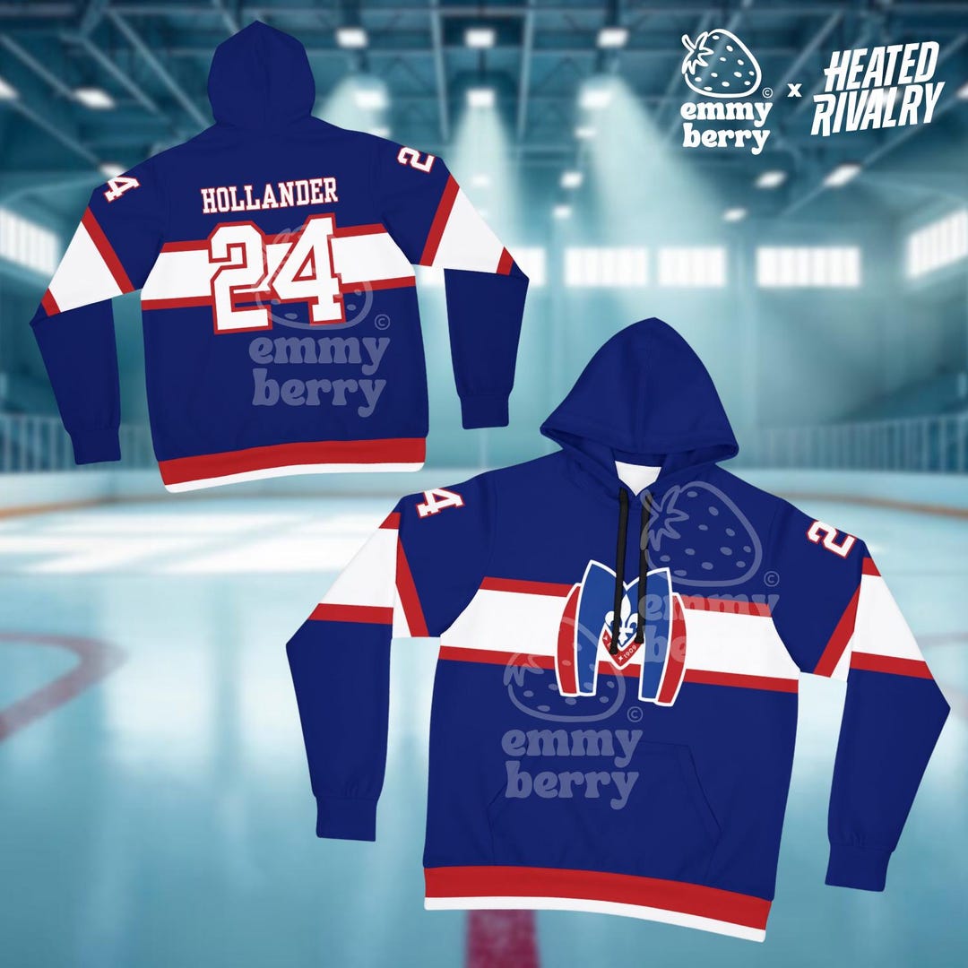Heated Rivalry Shane Hollander Hockey Jersey Hoodie | Shane Cosplay ...
