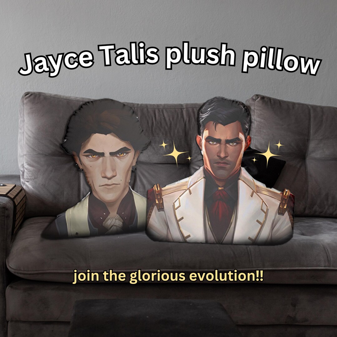 Jayce Talis Plush Pillow | Funny Plush, Custom Pillow, Body Pillow ...