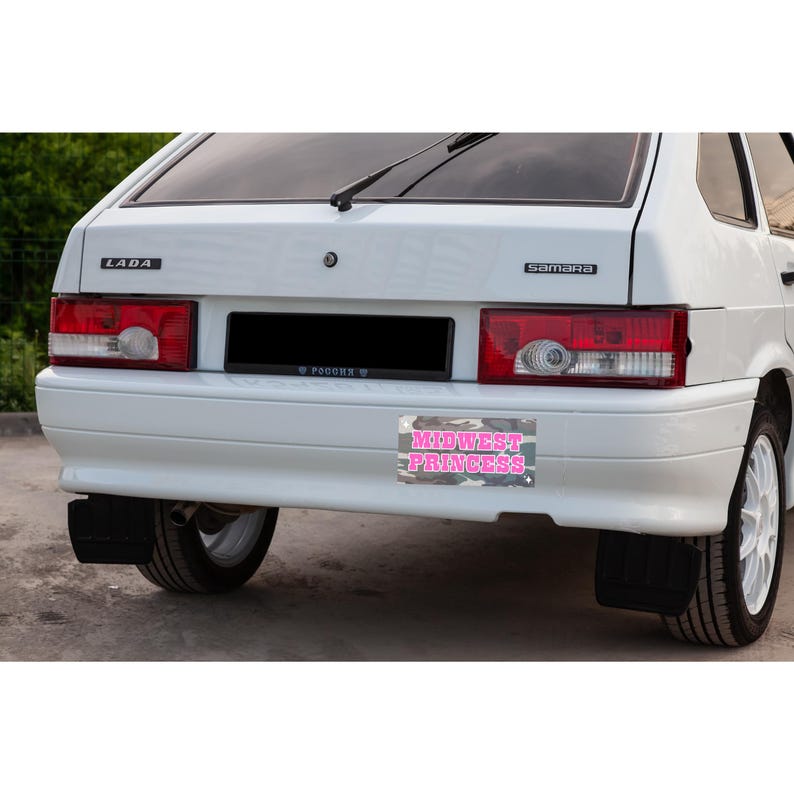 Midwest Princess Camo Bumper Sticker - Waterproof Vinyl Decal - Etsy