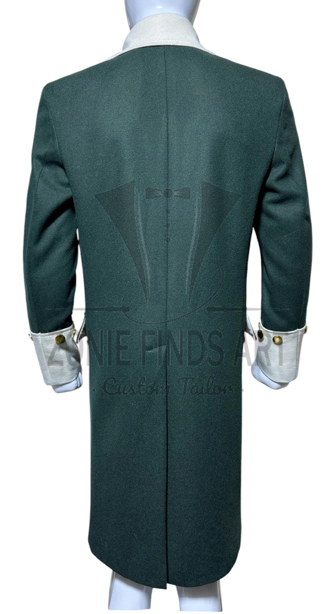 18th Century Regimental Uniform | Men's Revolutionary War Jacket ...