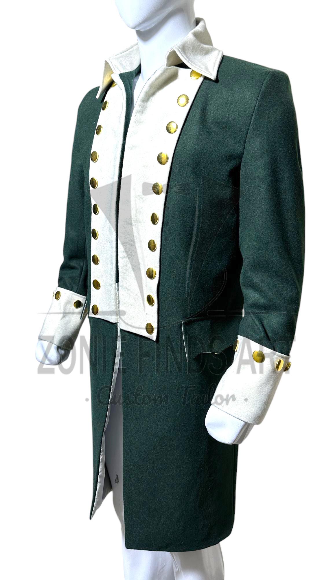 18th Century Regimental Uniform | Men's Revolutionary War Jacket ...