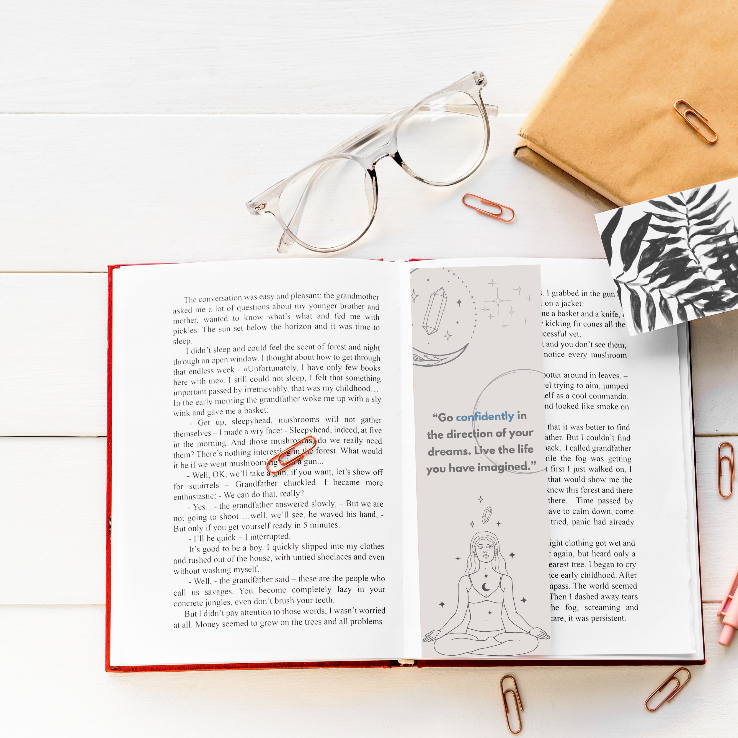 Bookmarks Bundle, Printable Bookmark, Positive Quote, Book Lovers Gifts ...