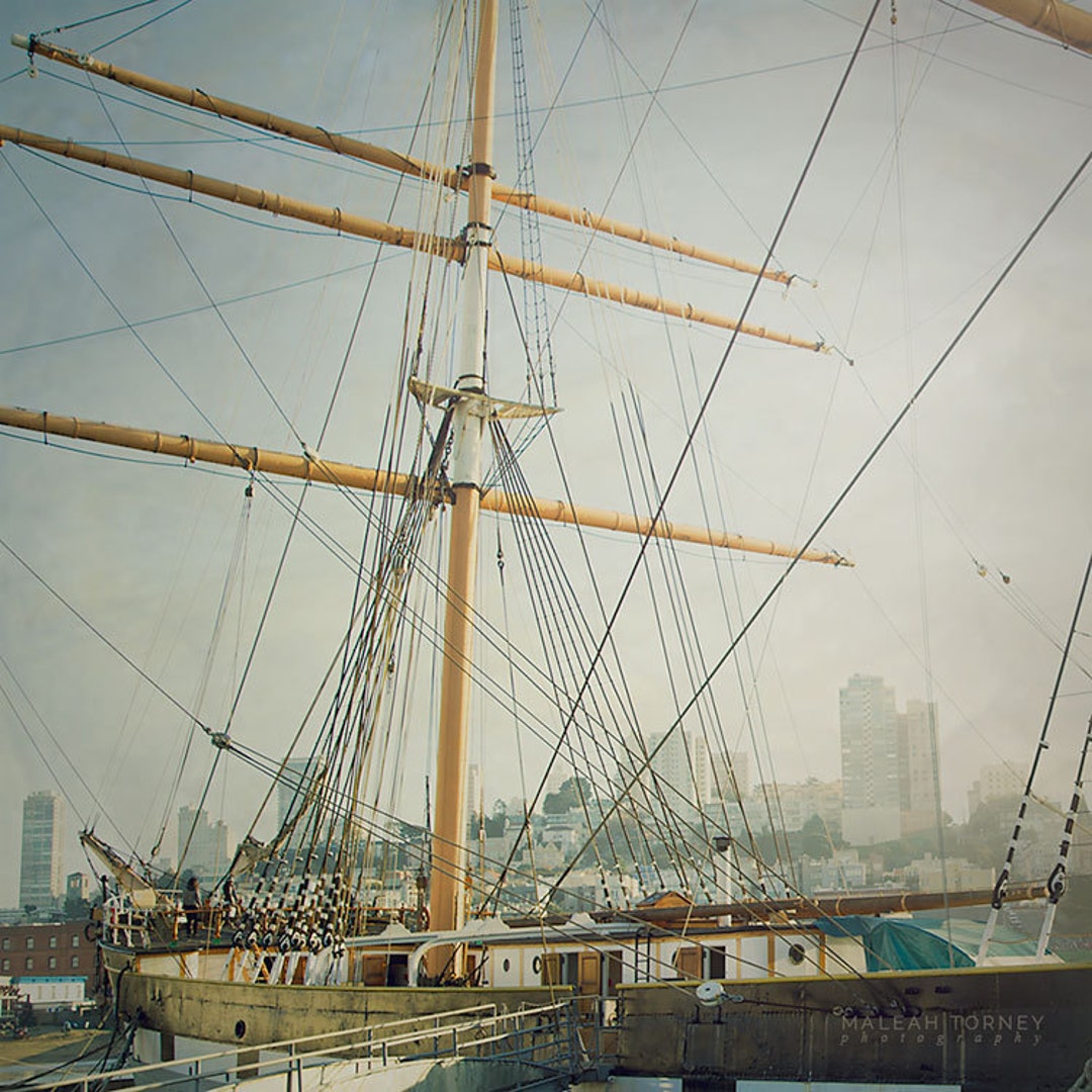 San Francisco, Ship Photography, Boat Photo, Sailing Ship Picture ...
