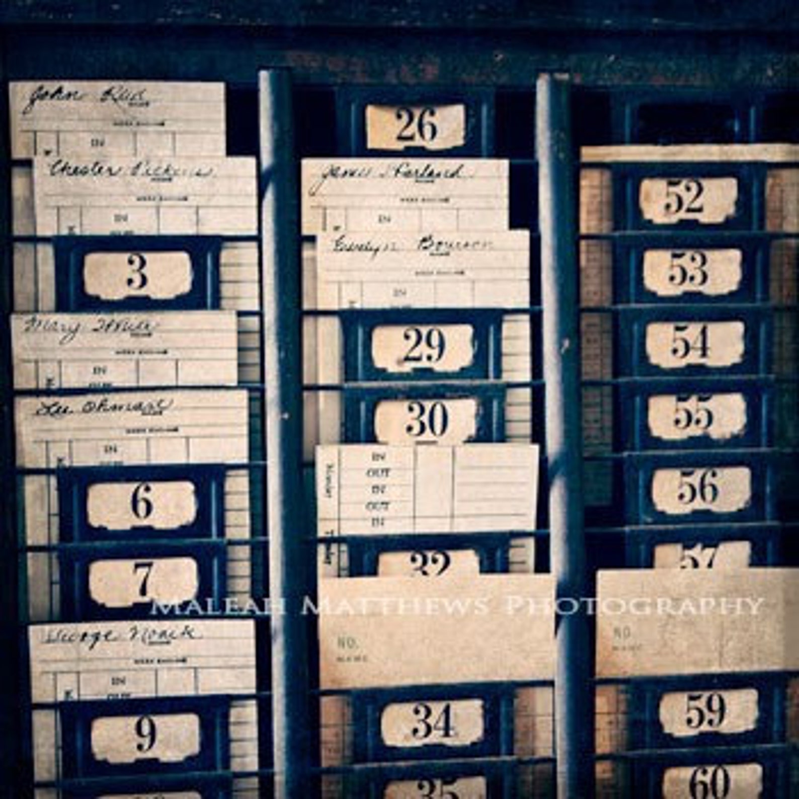 Vintage Time Cards Photography, Antique Work Photo, Wall Art, Home ...