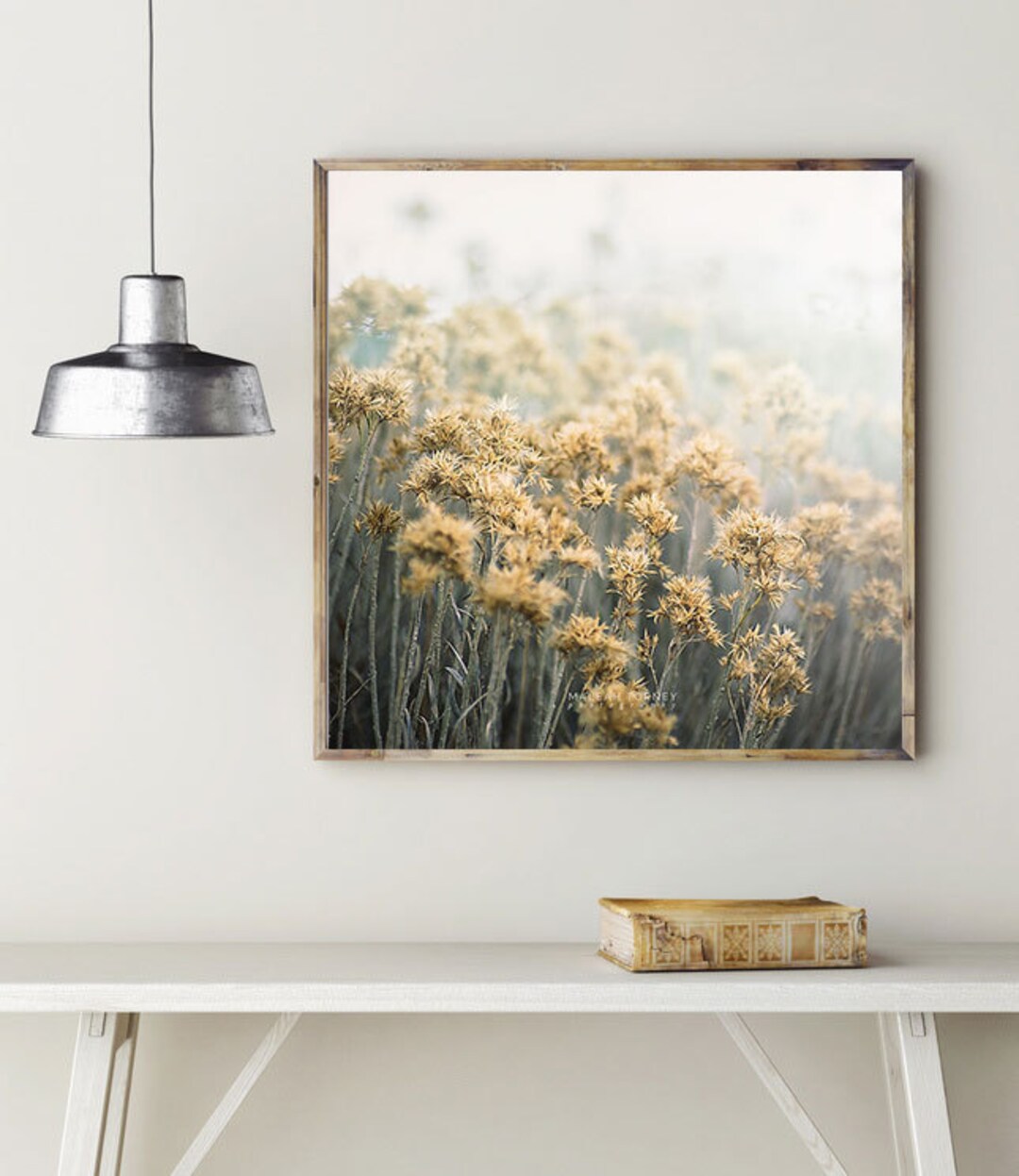 Gold Flowers, Yellow Flowers Photography, Yellow and Grey Wall Art ...