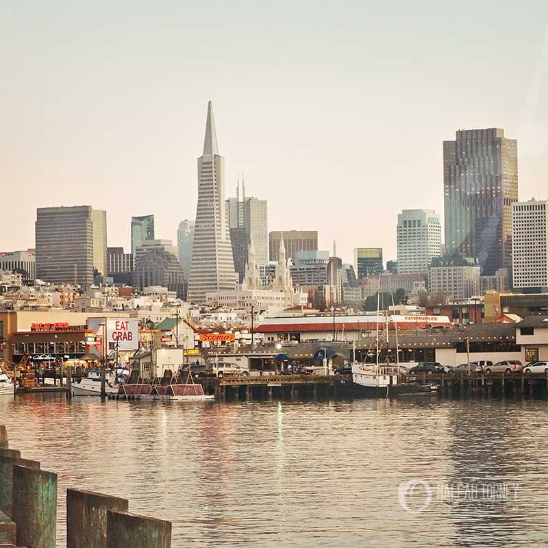 San Francisco City Harbor Photography Modern Home Decor - Etsy
