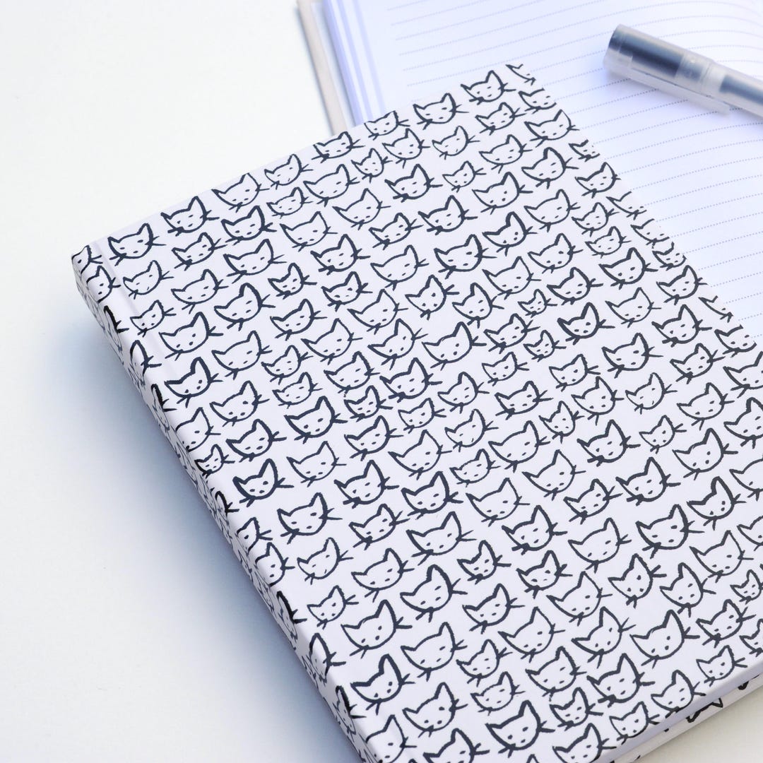 Notebook CATS Lined Journal Lined Notebook Diary Hardcover Journal Cute ...