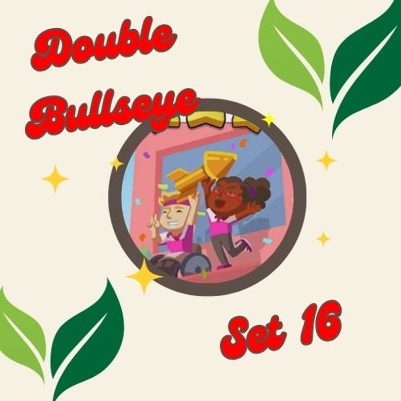 Double Bullseye Set 16 Digital Sticker - Etsy