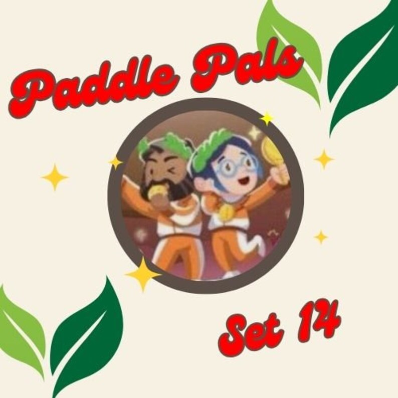 Paddle Pals Set 14 Digital Sticker - Etsy