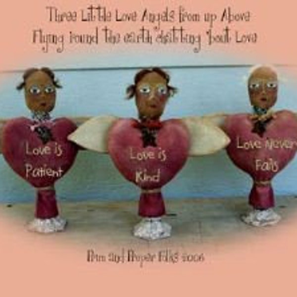 Primitive Valentine - Etsy