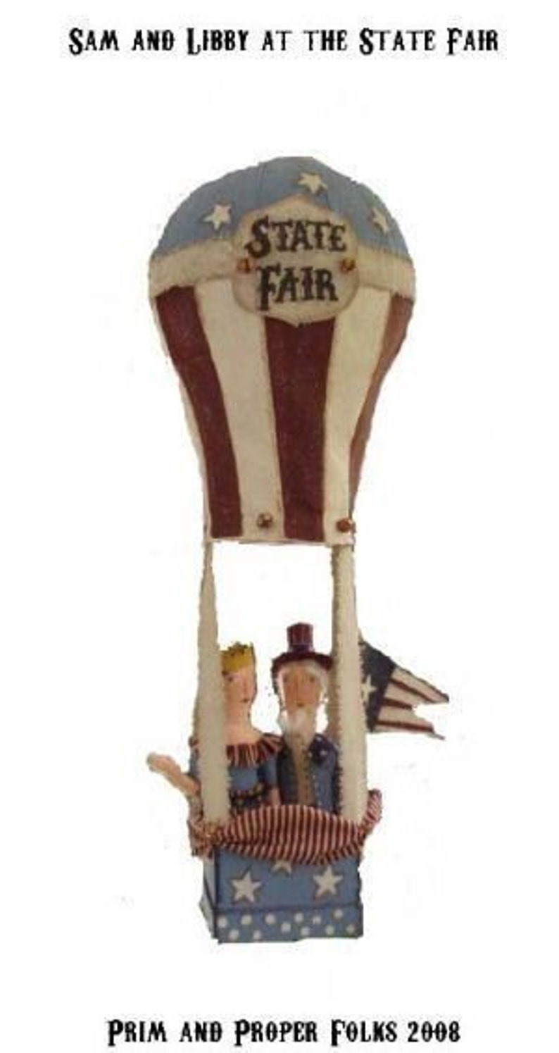 Primitive Americana State Fair Epattern - Etsy