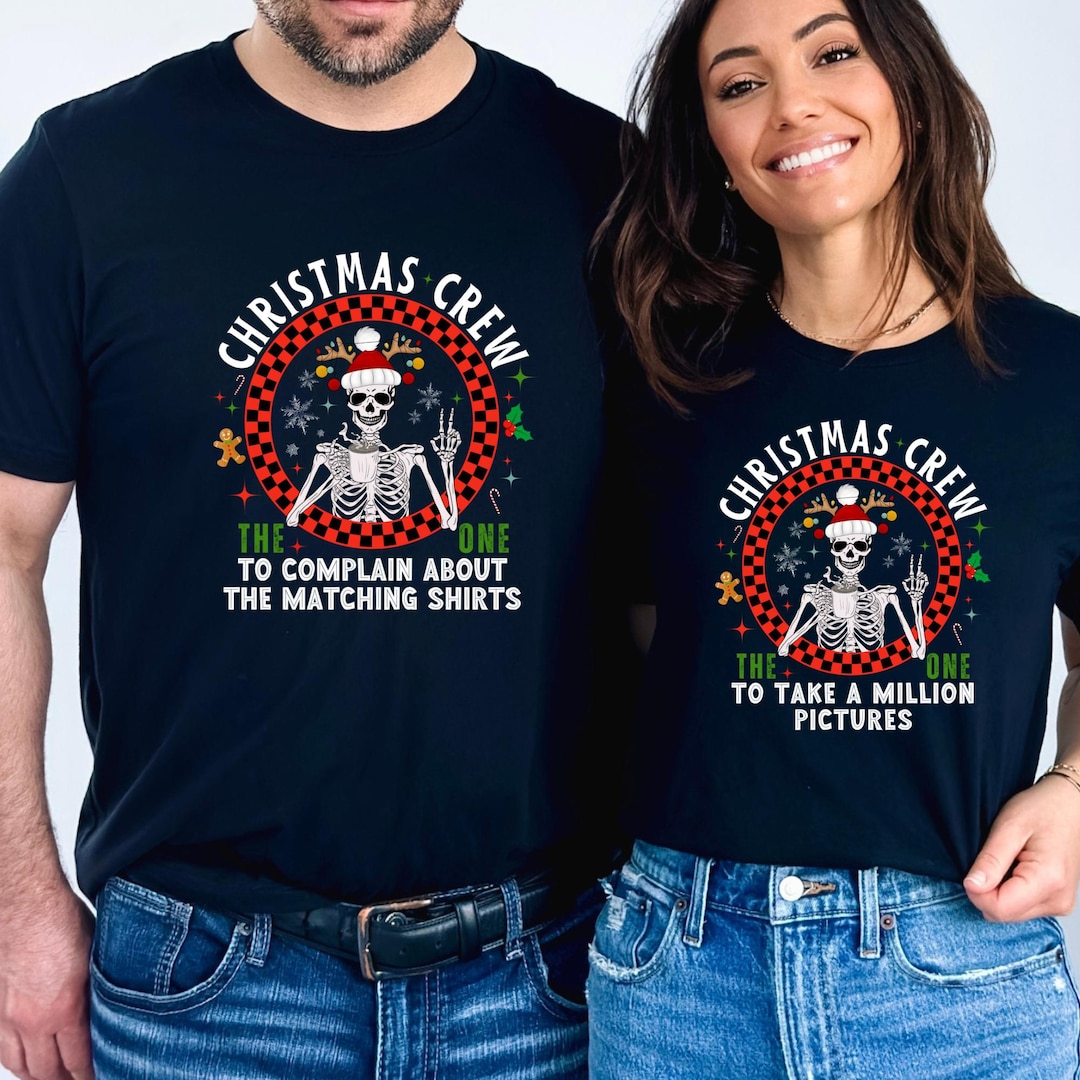 Custom Christmas Shirts, Funny Christmas Couple Shirt, Christmas Party ...