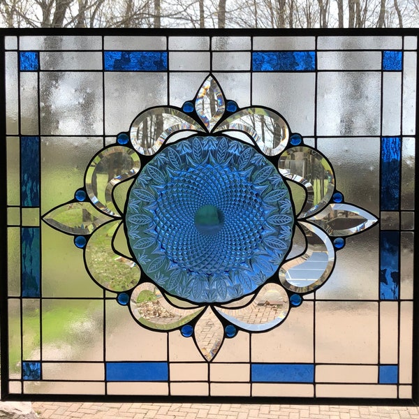 Shop Large Stained Glass Panel - Etsy